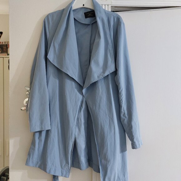 Love Tree | Jackets & Coats | Light Blue Love Tree Medium Lightweight ...